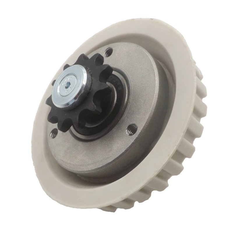 Polea motriz dentada SM8 completa