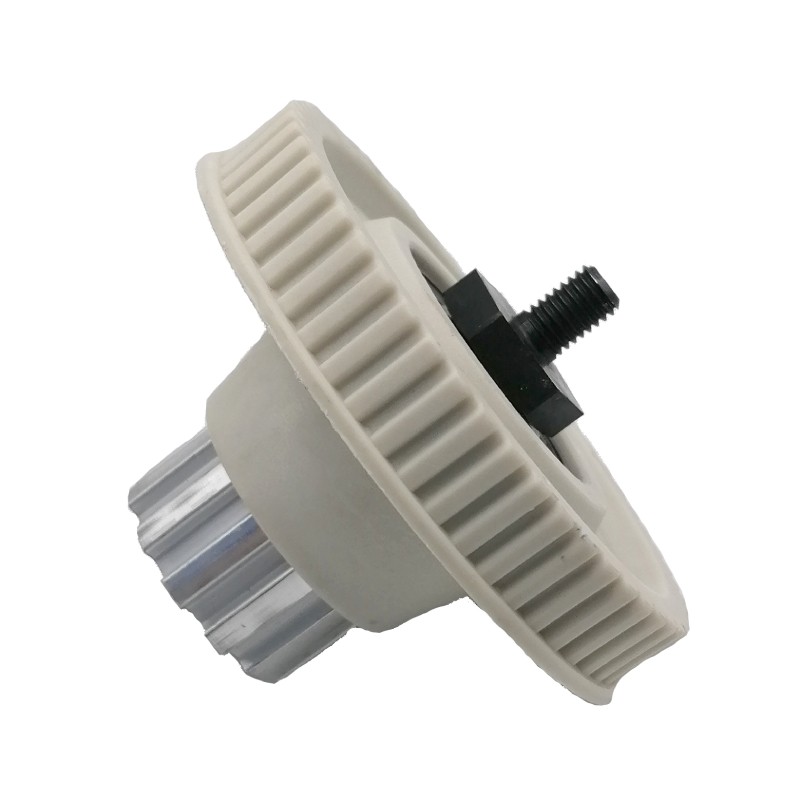 Assembled Double Pulley S8/SM8 with pivot